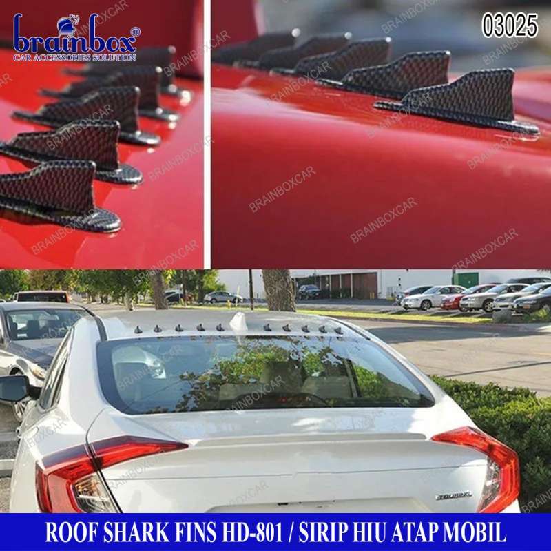 Jual Roof Shark Fin Hd-801 Sirip Hiu Atap Mobil Air Flow Scoop - Hitam ...