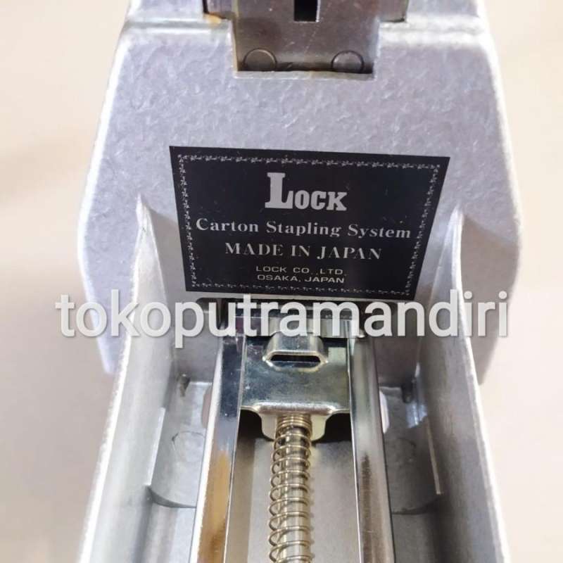Jual Lock Hand Stapler 19mm Asli Japan / Alat Staples Karton Di Seller ...