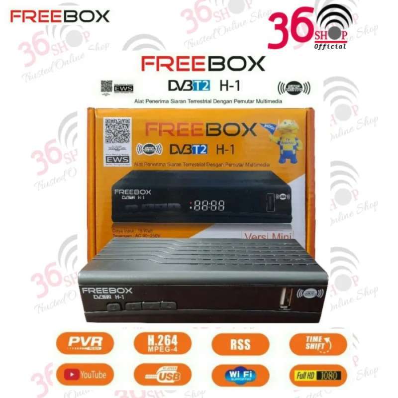 Jual set top box stb tv digital dvbt2 evinix h-1 freebox dan freebox mini - Multicolor di Seller ...