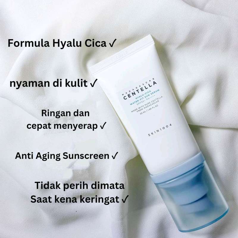 Jual SKIN1004- Madagascar Centella Hyalu-Cica Water Fit Sun Serum SPF ...