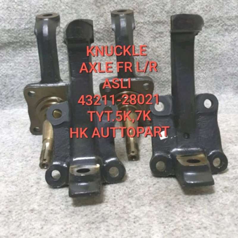 Promo Knuckle Axle Fr L/R Asli Ori Toyota Kijang Grand 5K,Kijang 7K ...