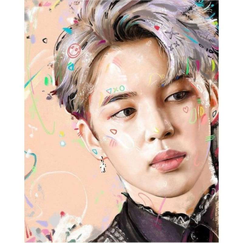 Jual Paint By Number BTS Lukisan Kanvas - V - J-hope di Seller SWEET ...