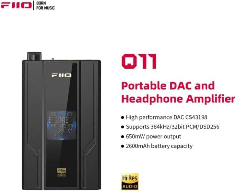 Jual Fiio Q11 Portable Dac And Headphone Amplifier di Seller Bankai Store - Tegal Alur, Kota ...