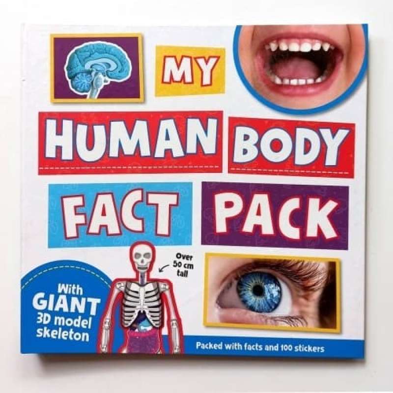 Jual My Human Body Fact Pack - With Giant 3d Model Skeleton Di Seller ...