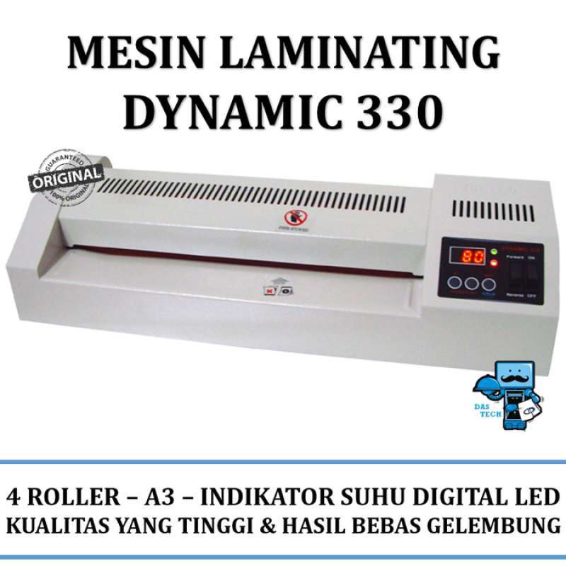 Promo Mesin Laminating DYNAMIC 330 Diskon 23% di Seller Cuanz Store ...