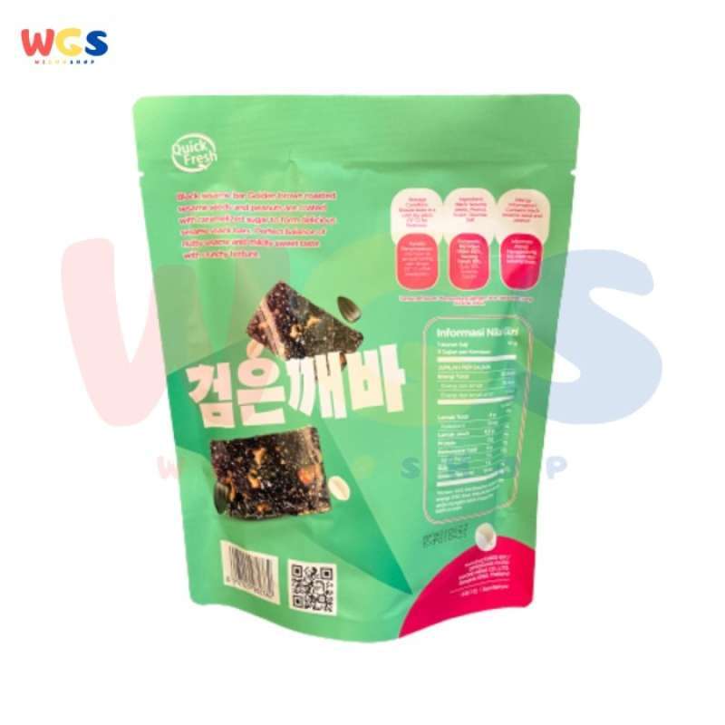 Jual Quick Fresh Snack Gomenkeba Black Sesame Bar 113gr - Wijen Hitam ...