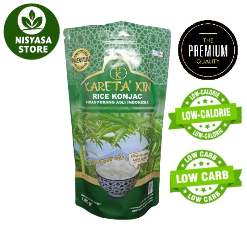 Promo PREMIUM Beras Porang Kareta Kin 1Kg Diskon 3% di Seller Nisyasa ...