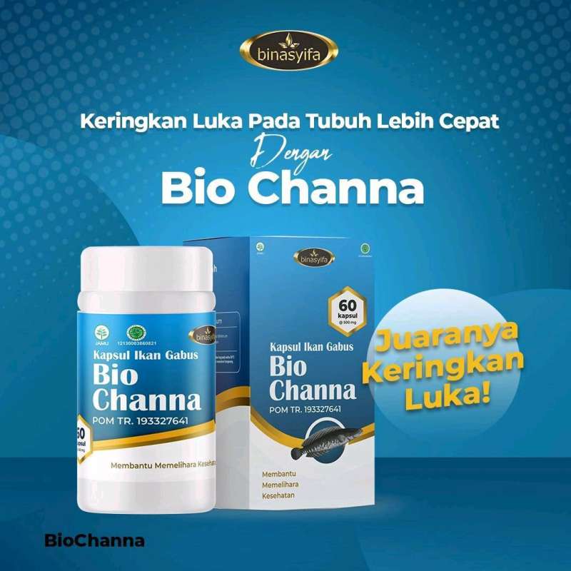 Jual Bio Channa Kapsul Ikan Gabus Binasyifa Mandiri Di Seller Stok ...
