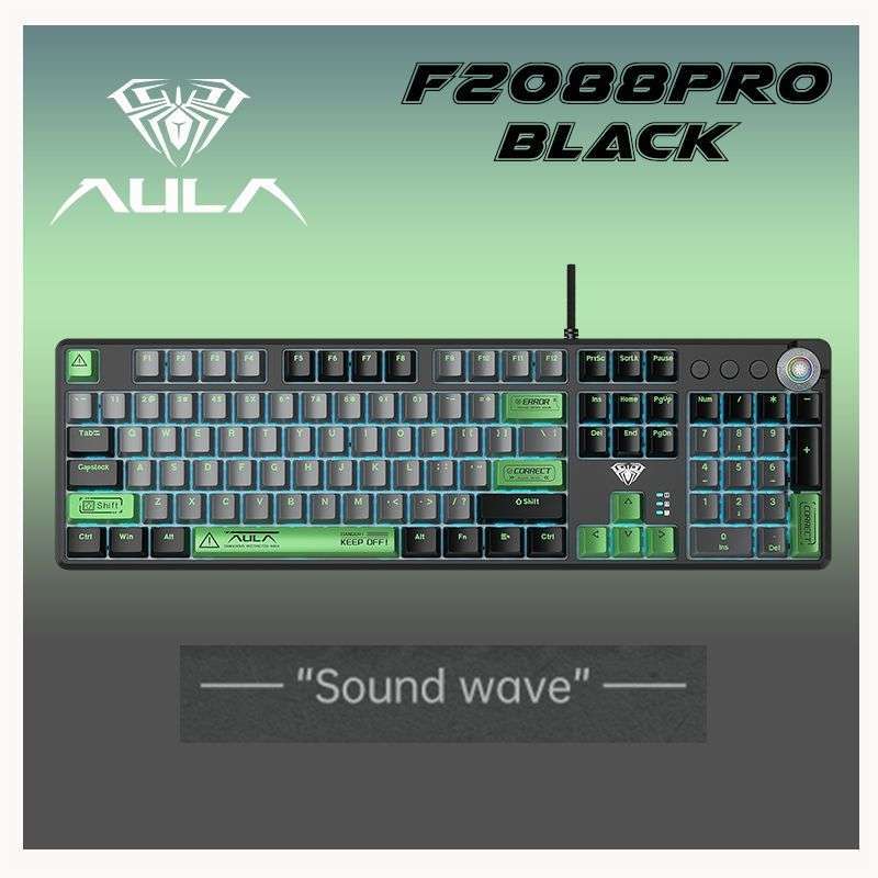 Promo Keyboard Gaming Multimedia Mechanical Aula F2088 Pro Diskon 81% ...