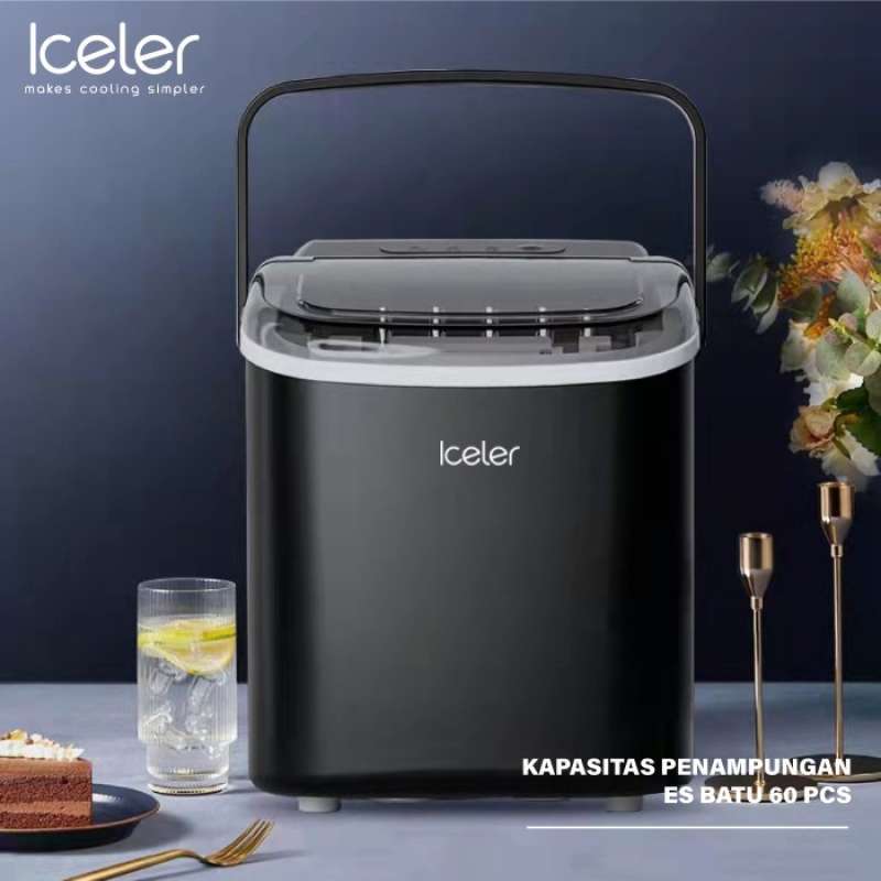 Promo Mesin Es Portable Ice Maker Iceler 12Kg Per 24 Jam Dengan Handle ...