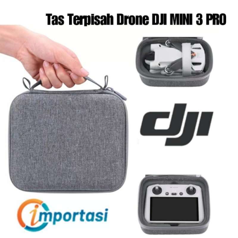 Promo Tas Drone Storage Bag Terpisah Dji Mini 3 Pro Remote Dji Rc Hard ...
