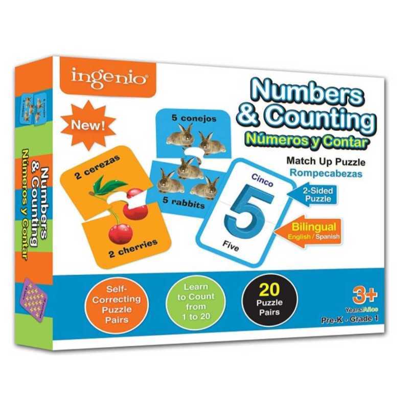 Promo Ingenio Numbers & Counting Match-up Puzzle Diskon 23% Di Seller ...
