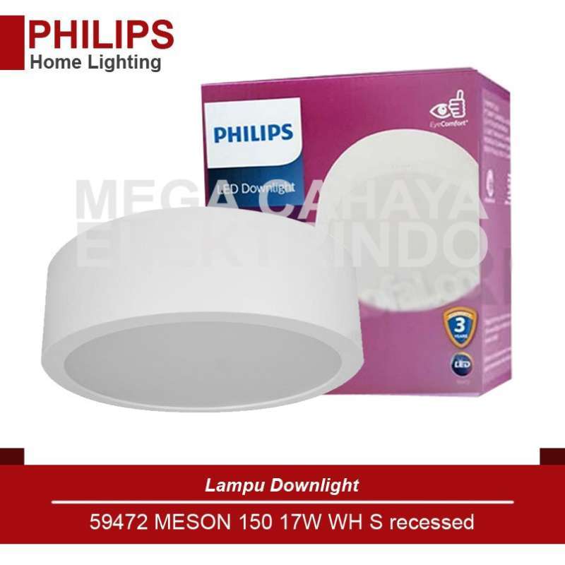 Jual Downlight Led Philips 59472 Meson 17 W S - Lampu Plafon Di Seller ...