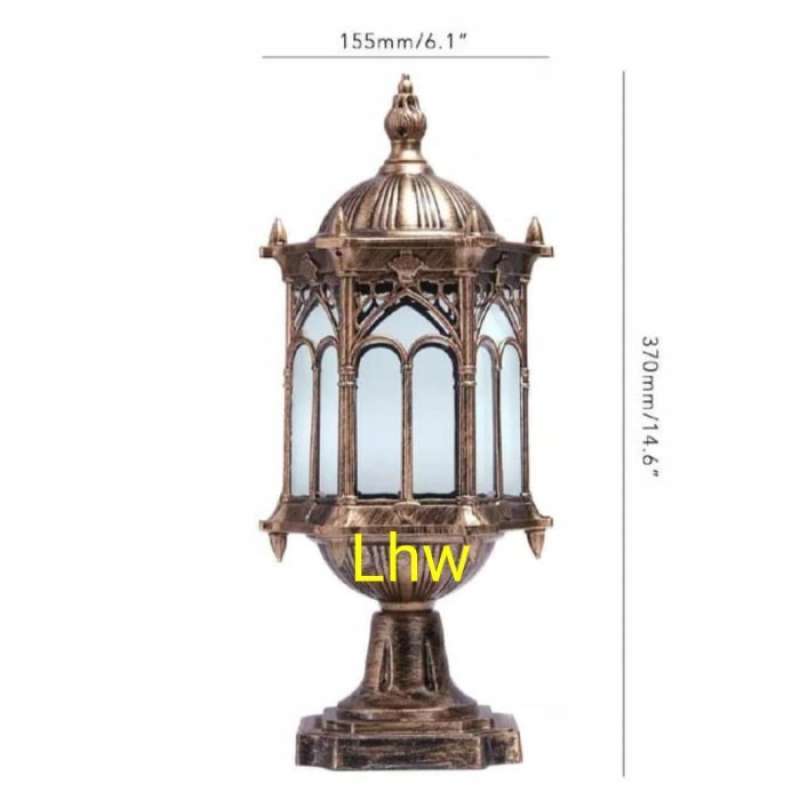 Promo Lampu Pilar/ Gerbang/ Taman 1000 S2 Dekorasi Indoor Outdoor ...