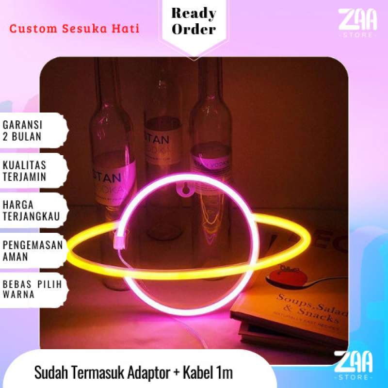 Promo Lampu Hias Neon Flex Design Karakter Custom Diskon 26% Di Seller ...