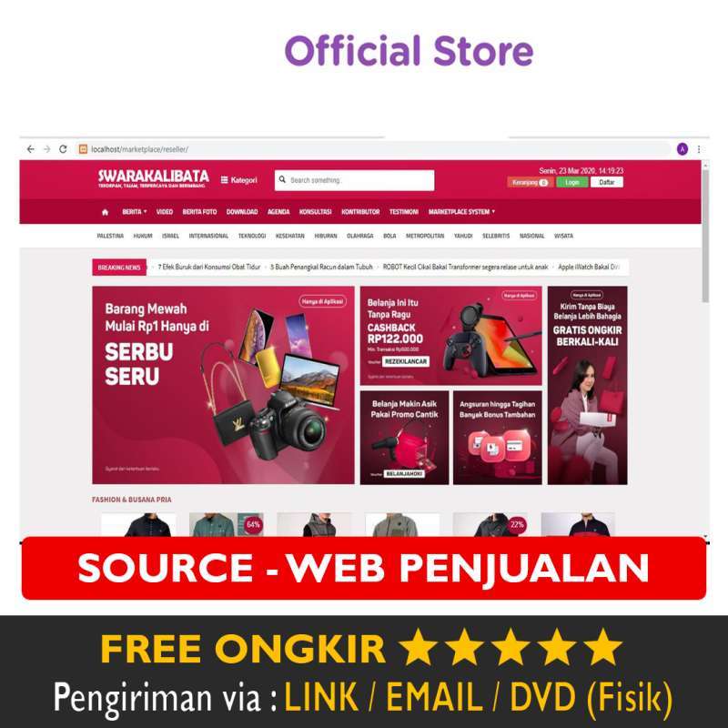 Jual Source Code Codeigniter Original Murah - Harga Diskon Juli 2024 | Blibli