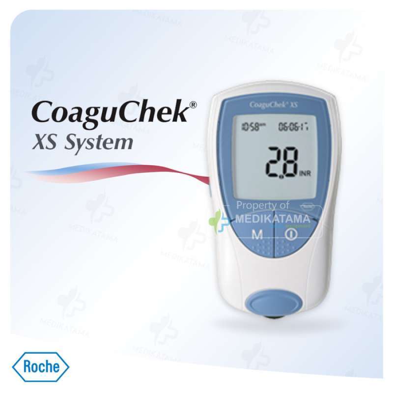 Jual Roche Coaguchek Xs System Meter Alat Cek Antikoagulan Inrange Pt ...