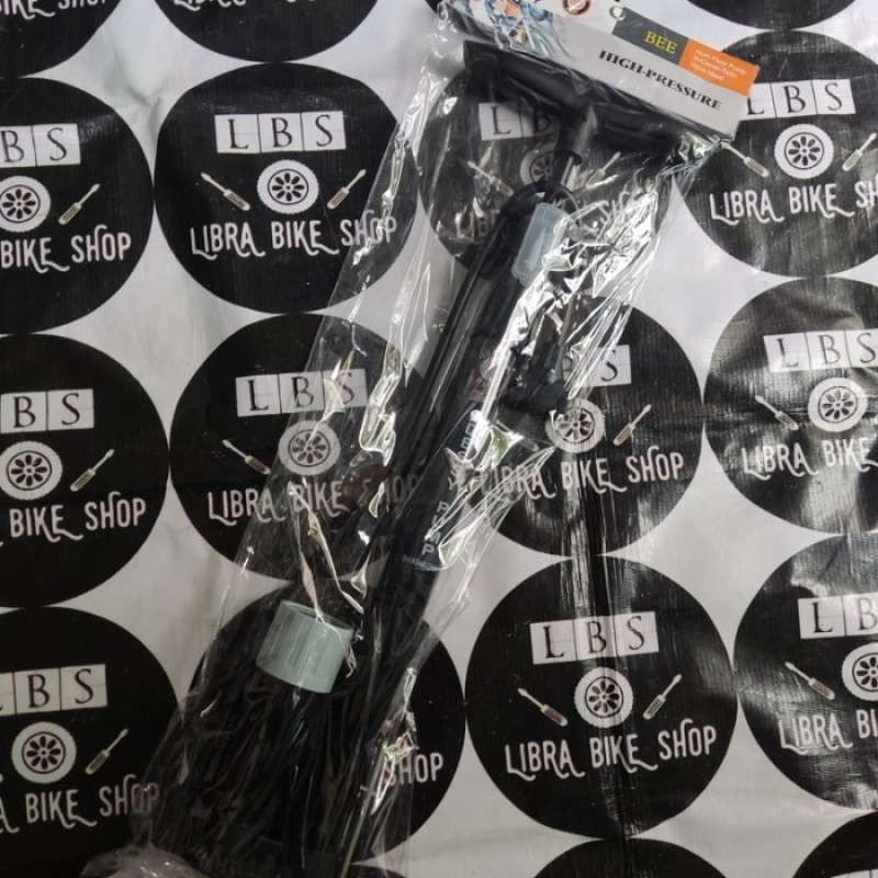 Jual pompa injak odessy bee tabung alloy hitam footpump foot pump di ...