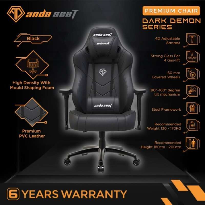 Jual Andaseat Dark Demon Series Gaming Chair di Seller Cora Store ...