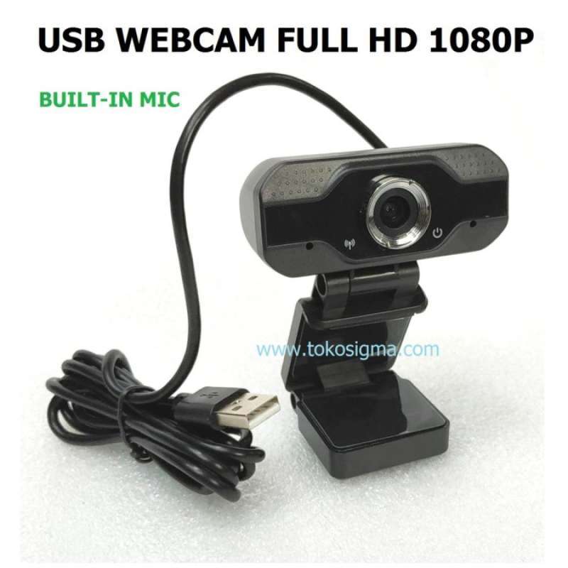 Promo Usb Webcam Web Pc Camera Zoom Meeting Google Meet Hd 1080P W 920 ...