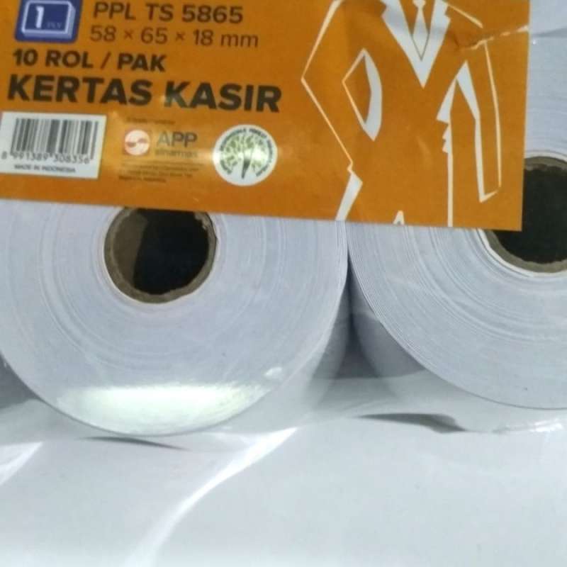 Jual Kertas Kasir 58 X 65 Paper Line Hvs. Di Seller Supersony - Ancol ...