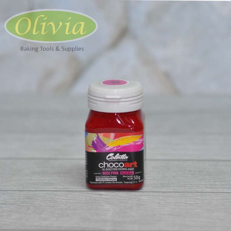 Jual Pewarna Makanan Colatta Choco Art Rose Pink 50 Gr di Seller Olivia ...
