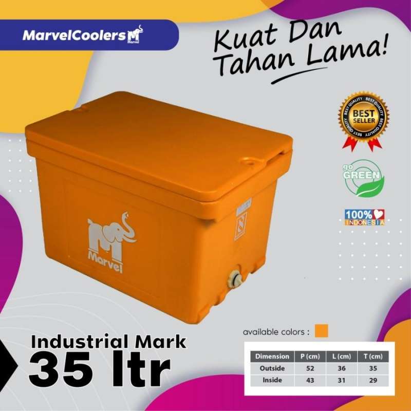 Jual Cooler Box 50 Liter Besar Cool Coolbox Ice Es Pendingin Ikan ...
