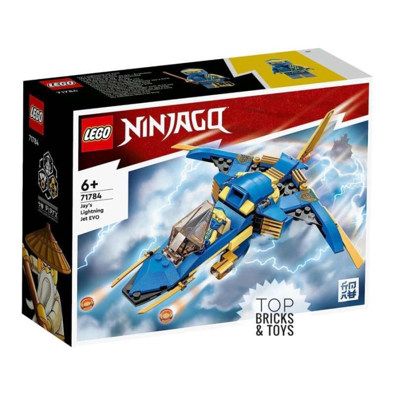 Jual LEGO Ninjago, Jay's Lightning Jet EVO (71784) di Seller Top Bricks ...