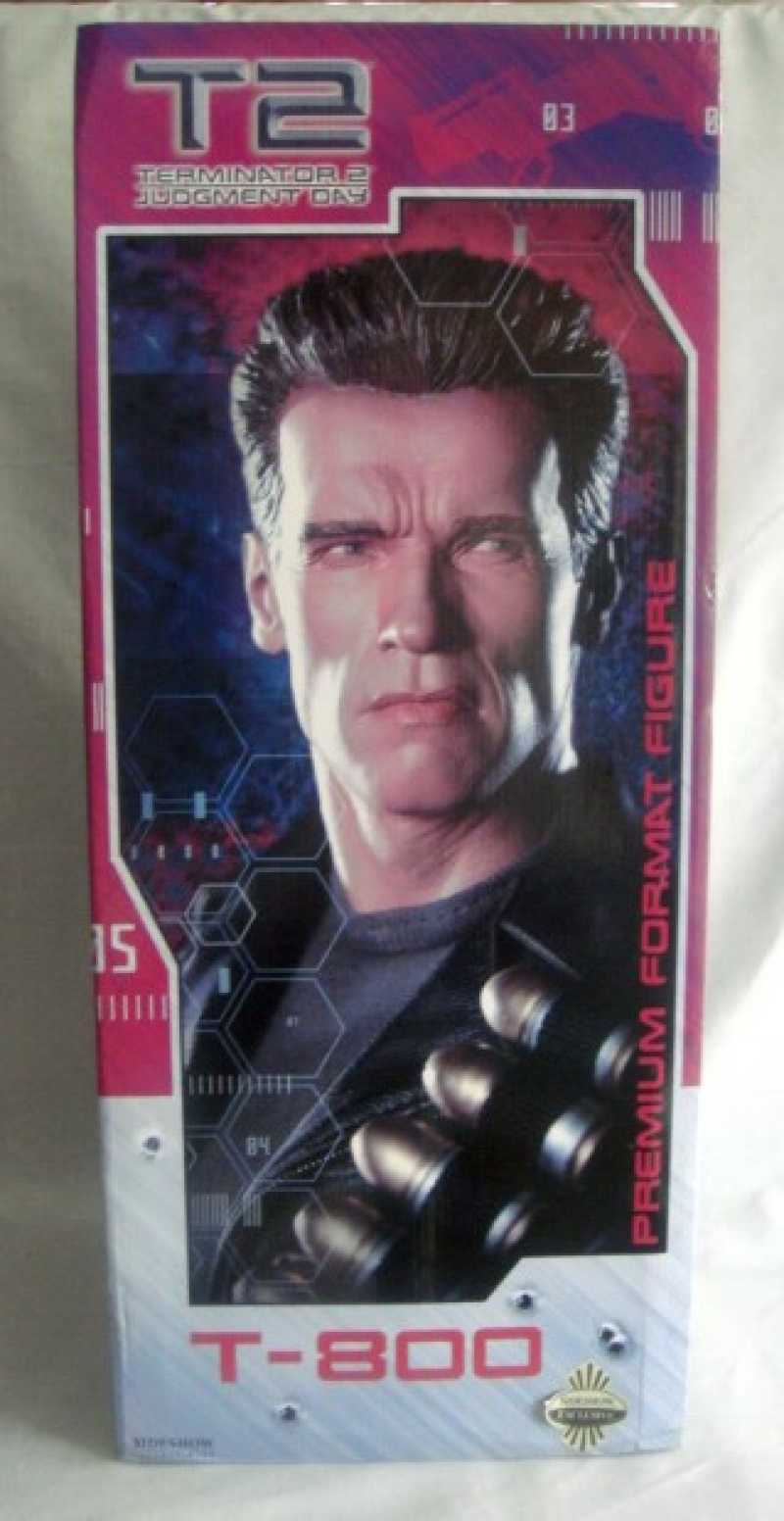 Promo SIDESHOW ARNOLD TERMINATOR 2 - T-800 REGULER PREMIUM FORMAT ...