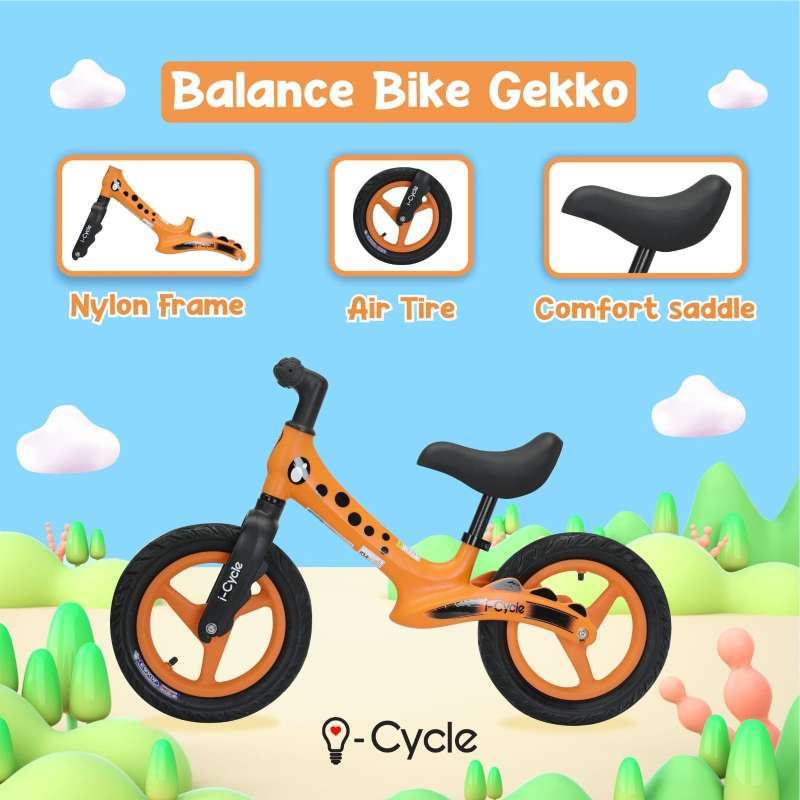 Jual SEPEDA ANAK PUSHBIKE PUSH BALANCE BIKE I-CYCLE GEKKO I CYCLE di ...