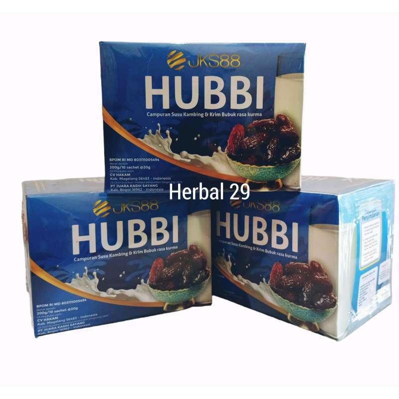 Jual HUBBI SUSU KAMBING RASA KURMA isi 10sachet di Seller Herbal 71 ...