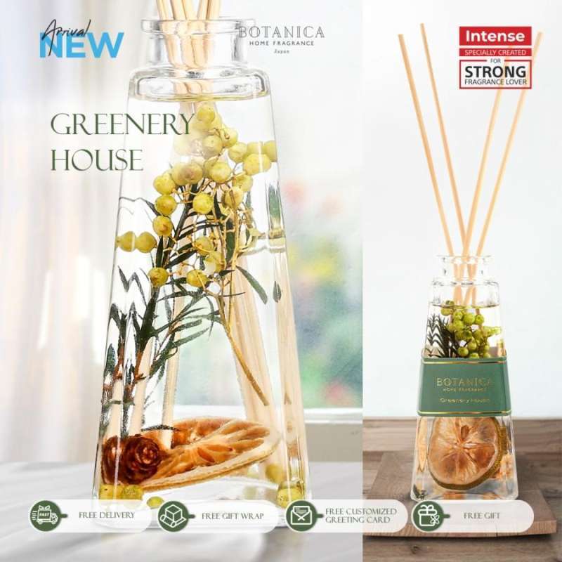 Jual Premium Reed Diffuser Botanica Japan Greenery House Pengharum ...