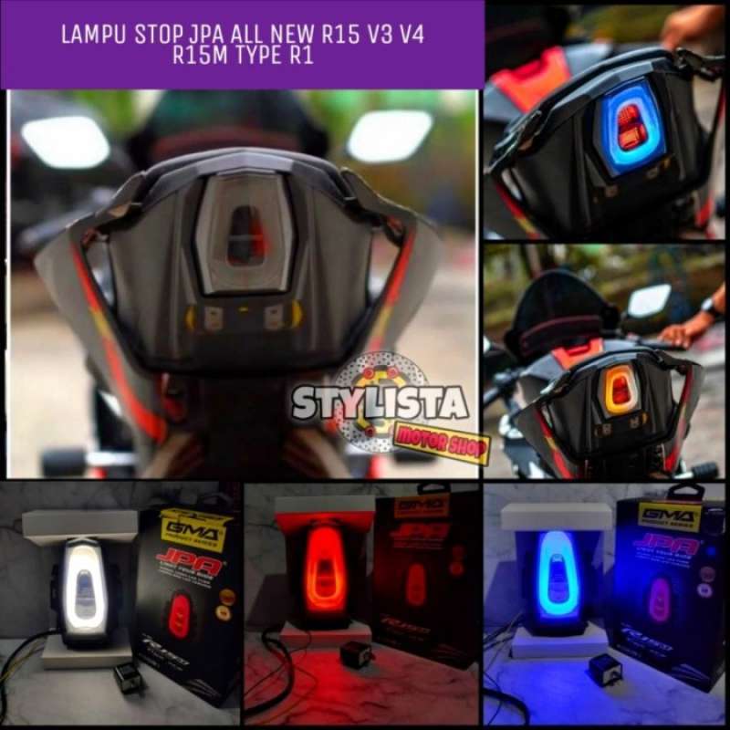 Promo Lampu Stop R15 V3 Jpa Tipe R1 Ori 100% Led 3 In 1 Stop Lamp R15 Vva Diskon 23% Di Seller ...