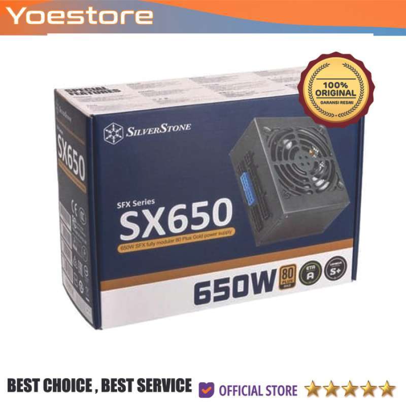 Promo SILVERSTONE - SST-SX650-G | PSU 650W 80+ Gold Fully Modular SFX Diskon 23% di Seller ...