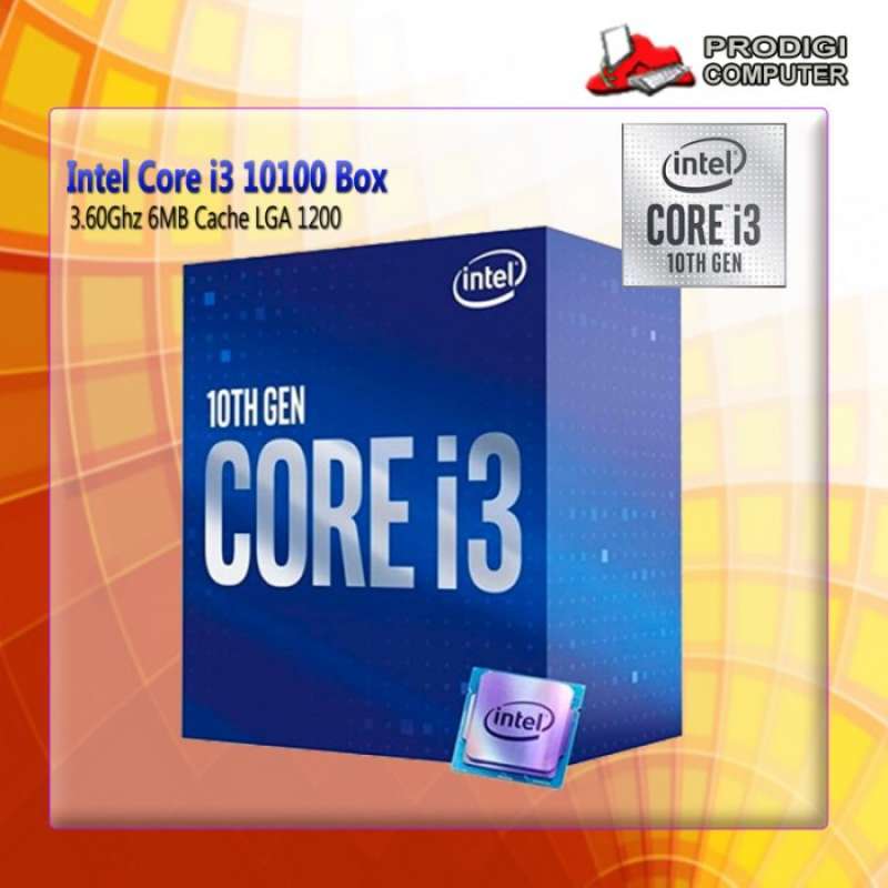 Promo Intel Core i3-10100 Processor 6M Cache, up to 4.30 GHz Diskon 23% ...