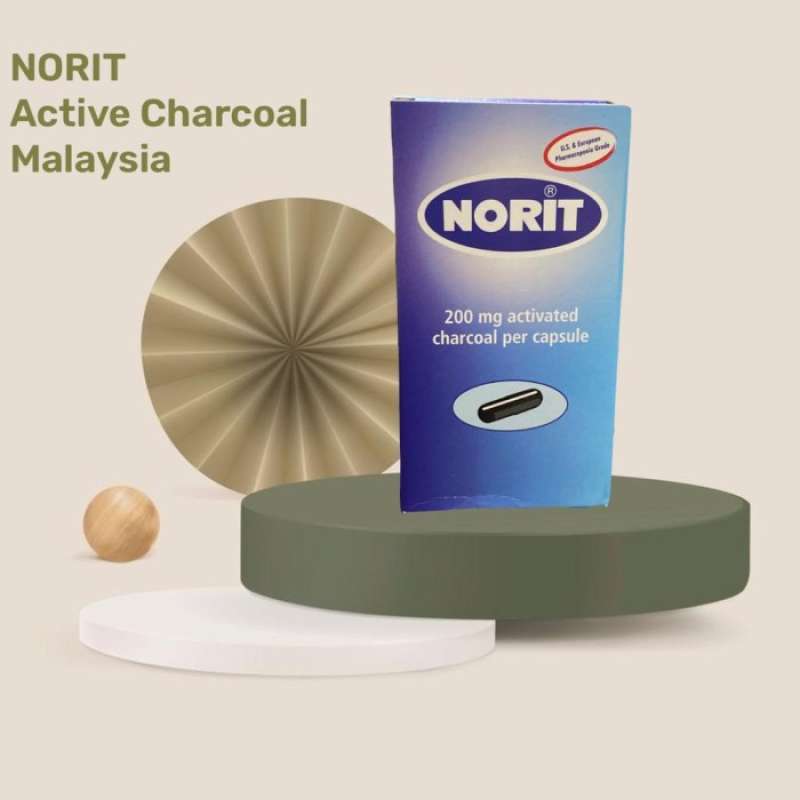 Jual Norit 200mg Active Charcoal @capsule Malaysia Di Seller Zebaa Shop ...