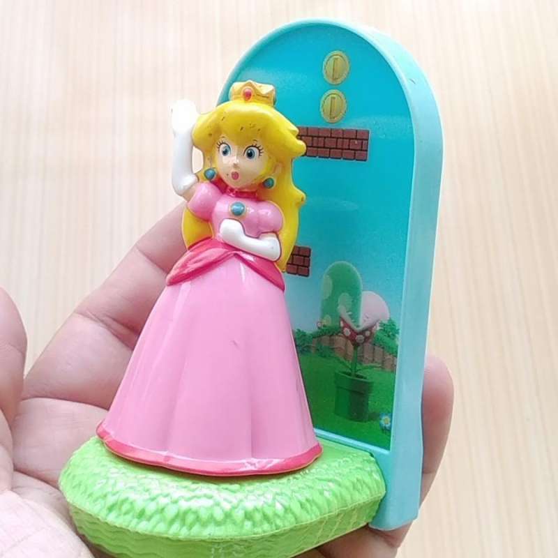Jual Mainan / Pajangan Figure Putri Princess Peach Super Mario Toys ...