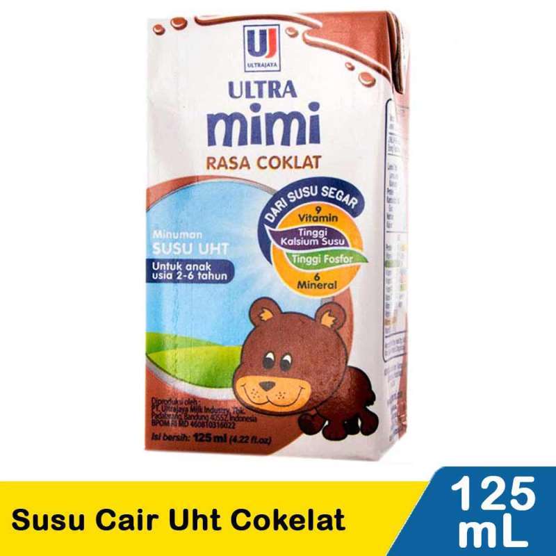 Jual Susu Ultra Mimi Kids Coklat (cokelat) - 125 Ml Di Seller ...