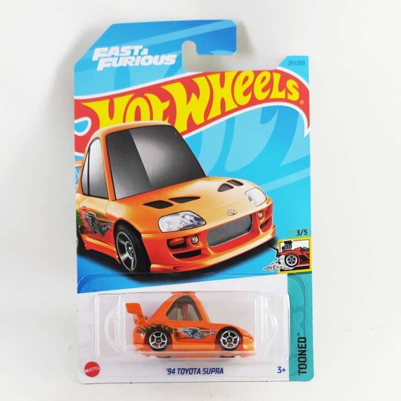 Jual Hot Wheels Supra Tooned Orange Fast Furious FF di Seller Timothy ...