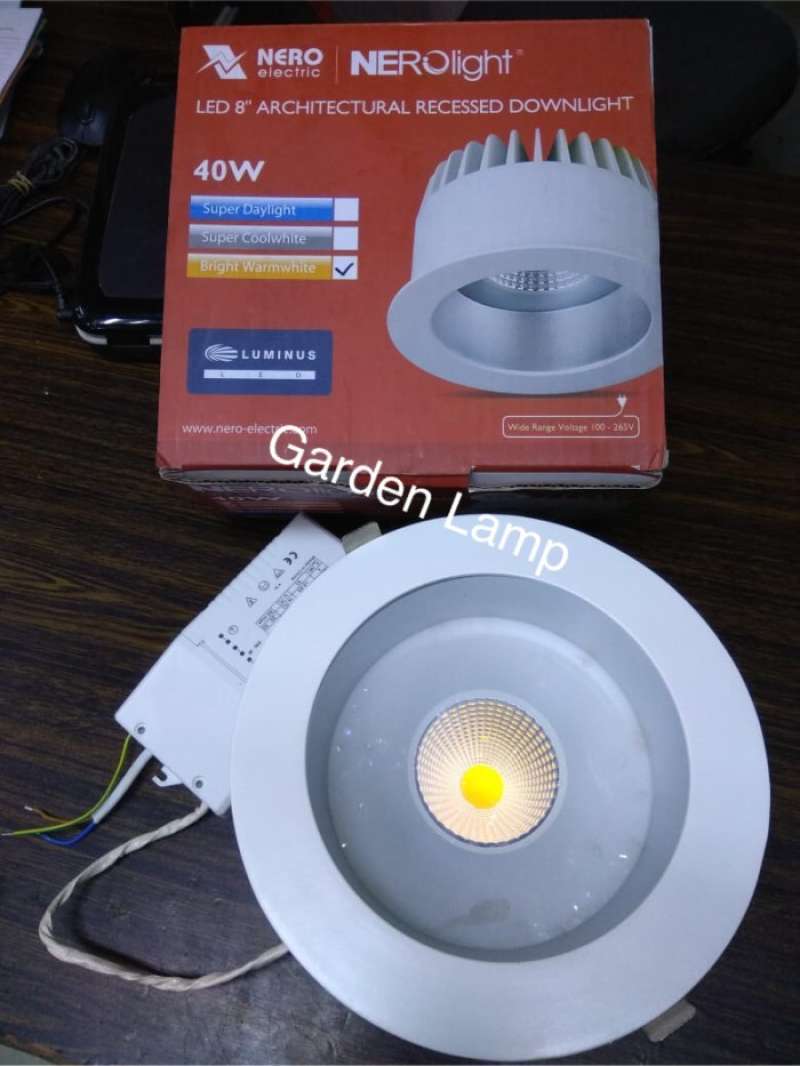 Promo Nerolight Led 8â€ Architectural Recessed Downlight - 40 Watt ...