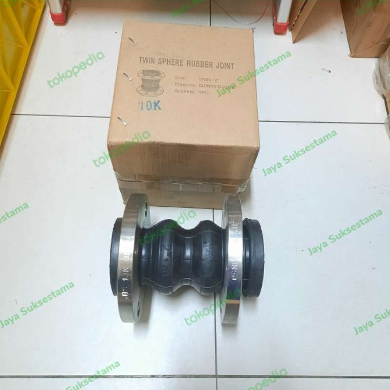 Promo Flexible Rubber Joint 2 inch JIS 10K ONDA DN 50 Diskon 33% di ...