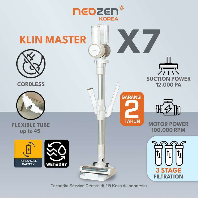 Promo Neozen Cordless Vacuum Cleaner X7 Foldable Diskon 33% Di Seller ...