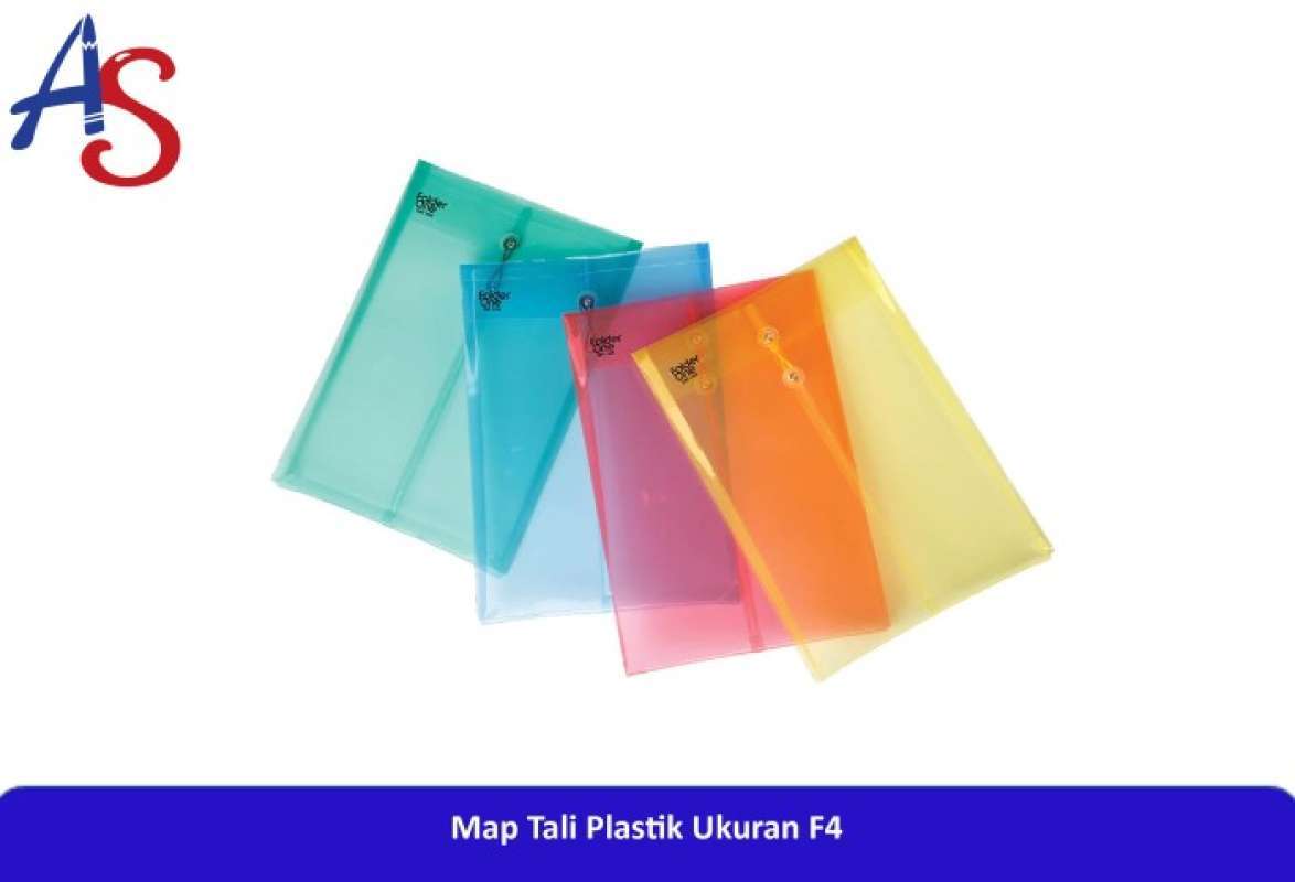 Jual MAP PLASTIK UKURAN FOLIO / F4 MAP TALI di Seller Amora Stations ...