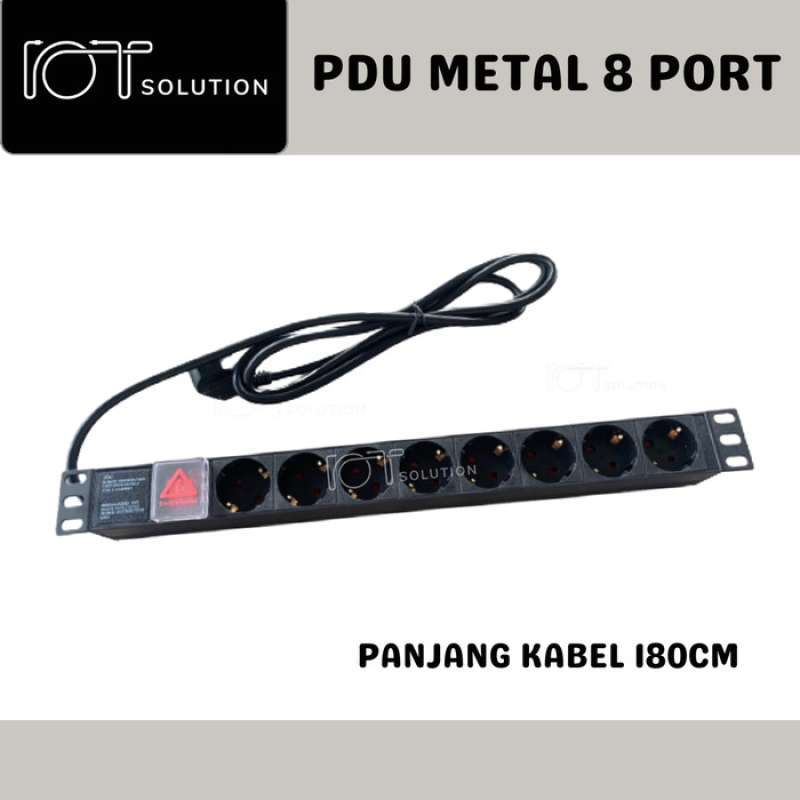 Promo PDU Power Distributing Unit 8 Socket 16A Server Rack Diskon 23% ...