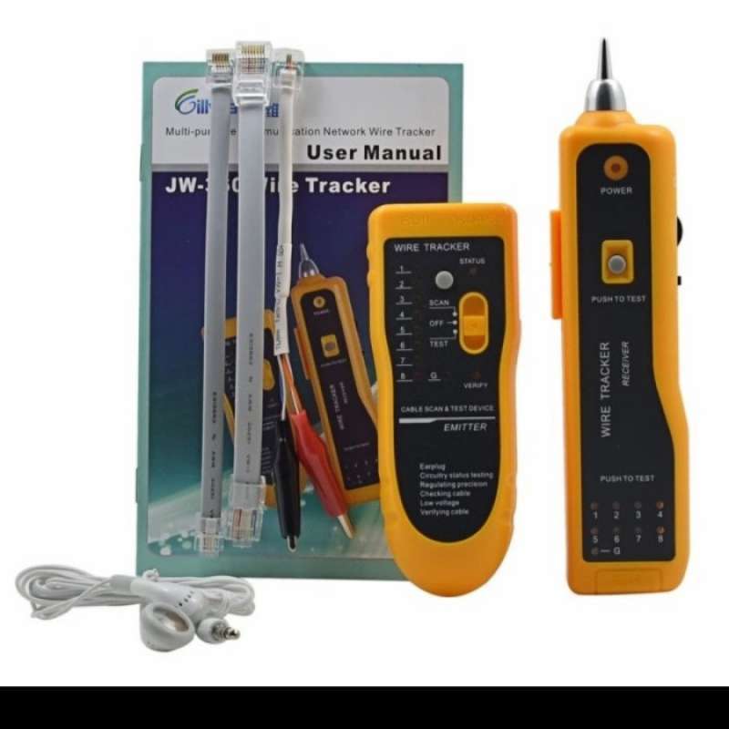 Promo tester wire trecker cable scan track line finder network JW-360 ...