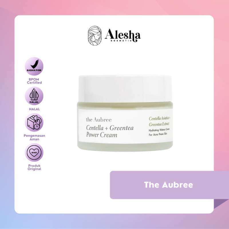 Jual The Aubree Sunscreen SPF 50 PA +++ 30 gr - Centella + Greentea ...