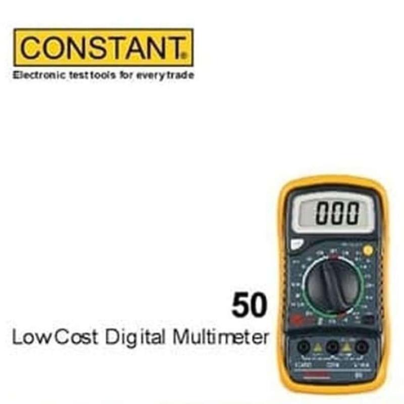 Promo Digital Multimeter Constant Dmm 50 Dmm50 Diskon 23% Di Seller ...