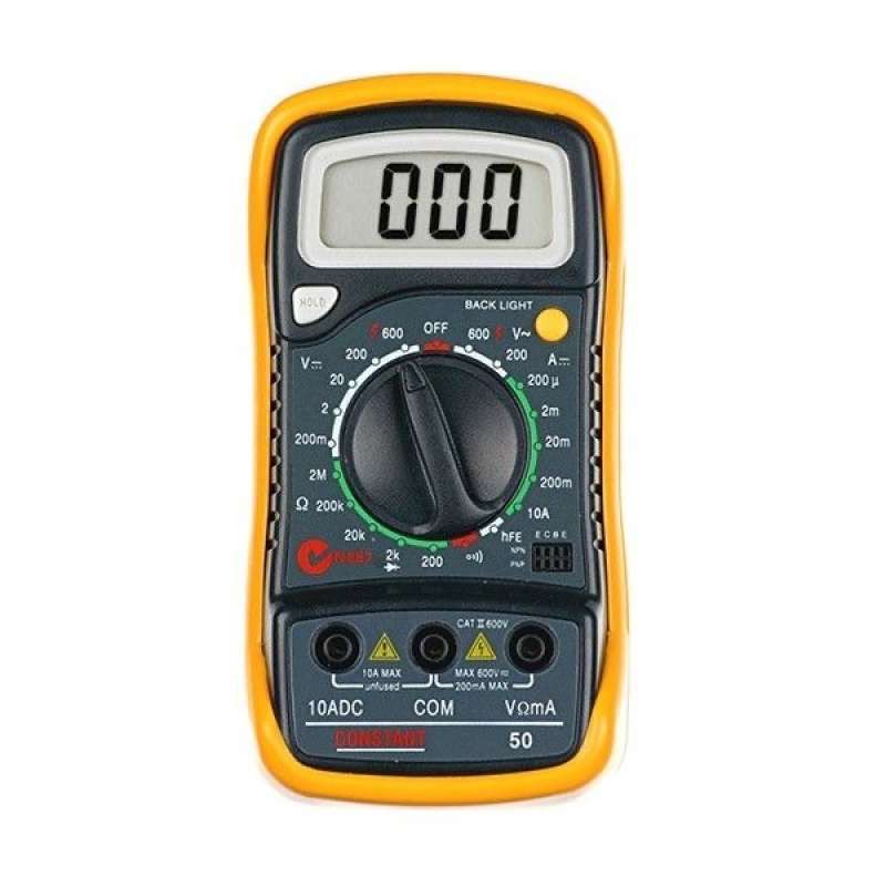 Promo Digital Multimeter Constant Dmm 50 Dmm50 Diskon 23% Di Seller ...