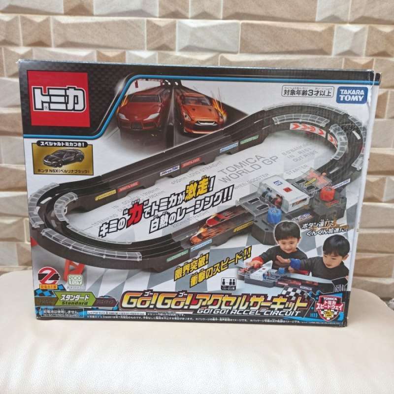 Promo Tomica Speedway Go! Go! Accel Circuit GoGo Track Hot Wheels ...