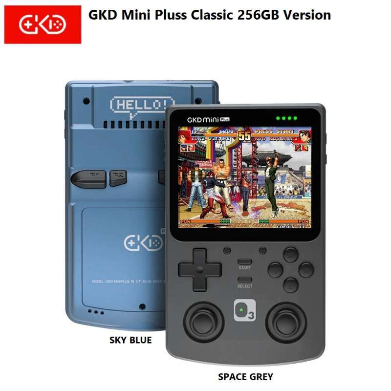 Jual Game Kiddy Gkd Mini Plus Classic 256gb - Retro Game With Joystick ...